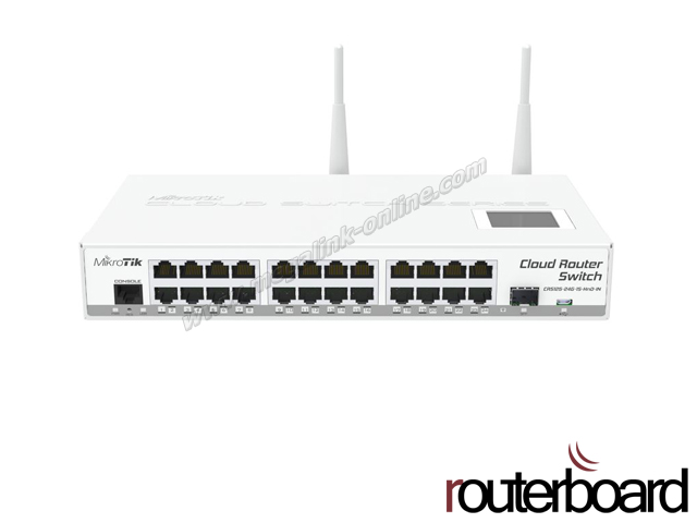 Megalink - MikroTik Cloud Router Switch RouterBoard CRS125-24G-1S-2HnD