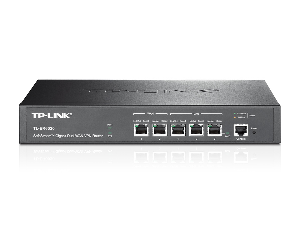 Megalink - TP-Link TL-ER6020 SafeStream™ Gigabit Dual-WAN VPN Router